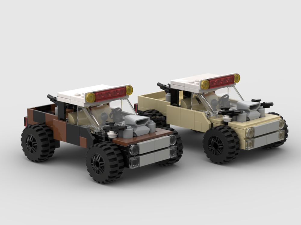 LEGO MOC post apocalyptic truck by gecko.lego | Rebrickable - Build ...