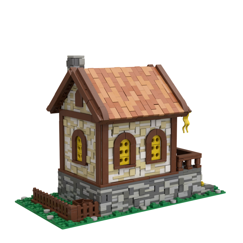 LEGO MOC Medieval Hut by MOC_Expert | Rebrickable - Build with LEGO