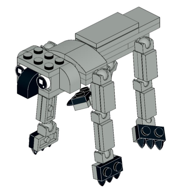 LEGO MOC lego koala by kaiju_brick | Rebrickable - Build with LEGO