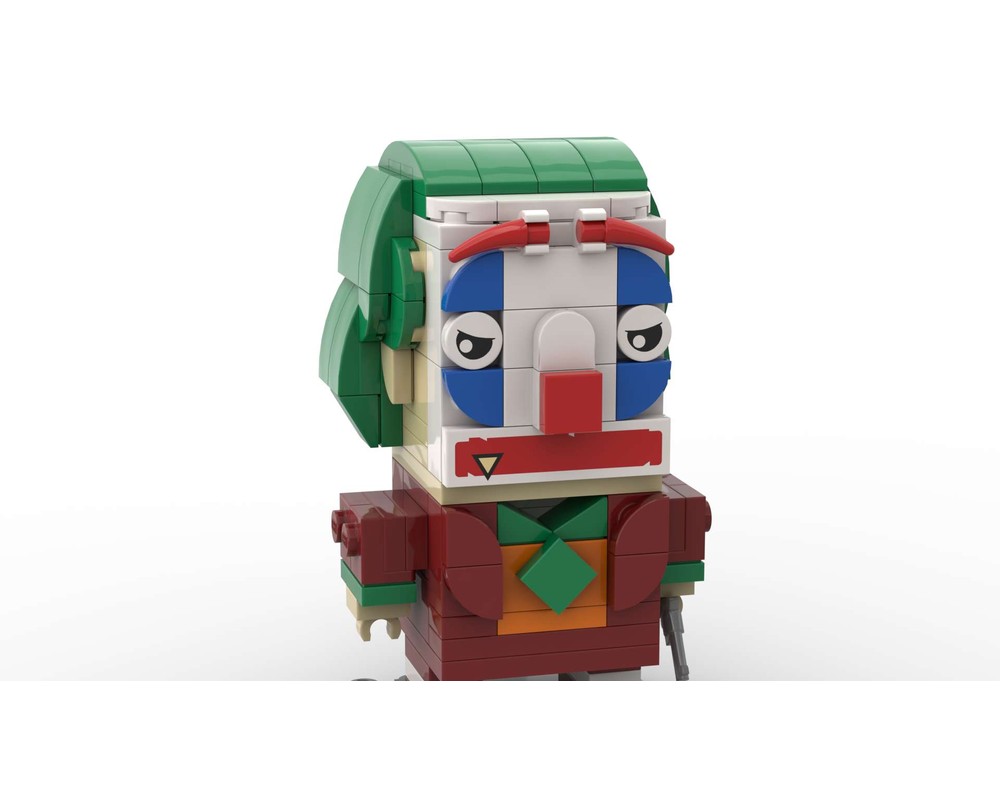 LEGO MOC Joker - SimBa Heads by barsim70 | Rebrickable - Build with LEGO