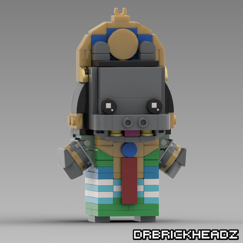 LEGO MOC Taweret (MCU) Brickheadz by DrBrickheadz | Rebrickable - Build ...