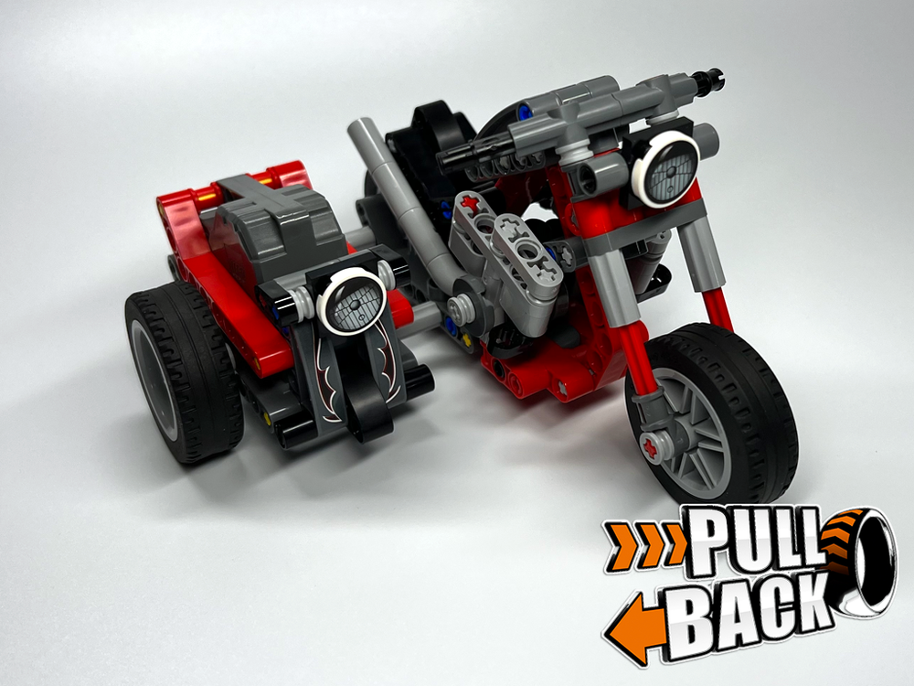 LEGO MOC Pullback Sidecar Upgrade by gubsters | Rebrickable - Build ...