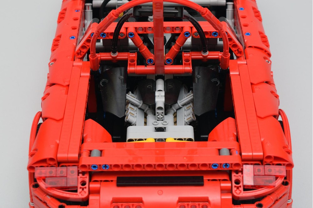 LEGO MOC Porsche Carrera GT (1:10) Red by Artemy Zotov | Rebrickable ...