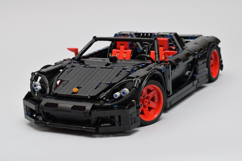LEGO MOC Porsche Carrera GT (1:10) Black by Artemy Zotov | Rebrickable ...