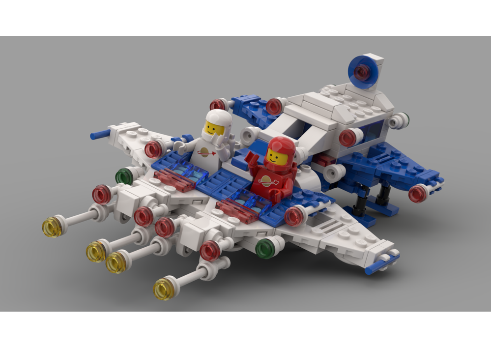 LEGO MOC Galaxy commander microfighter by Mobilox | Rebrickable - Build ...