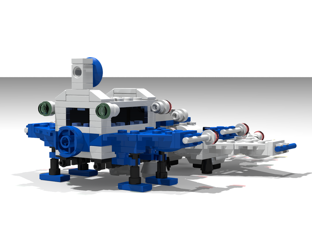 LEGO MOC Galaxy commander microfighter by Mobilox Studios | Rebrickable ...
