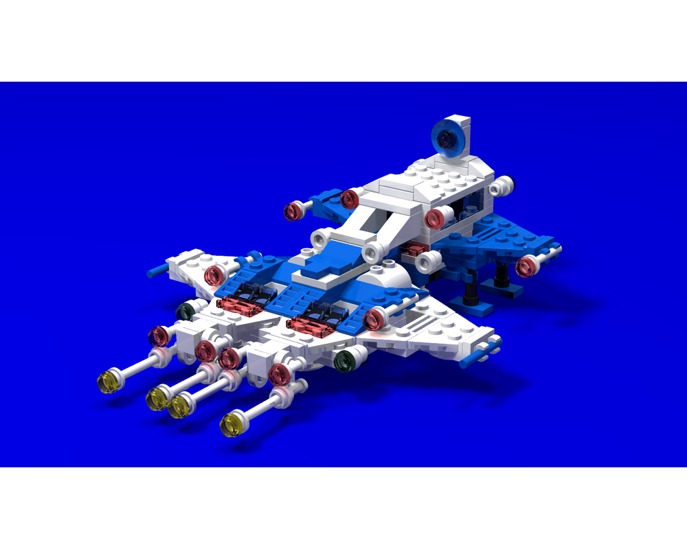 LEGO MOC Galaxy commander microfighter by Mobilox Studios | Rebrickable ...