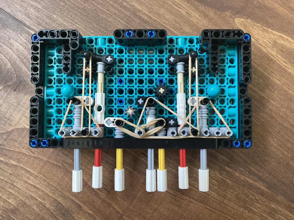Lego Moc Seven Segment Display By Bd Technic Rebrickable Build With