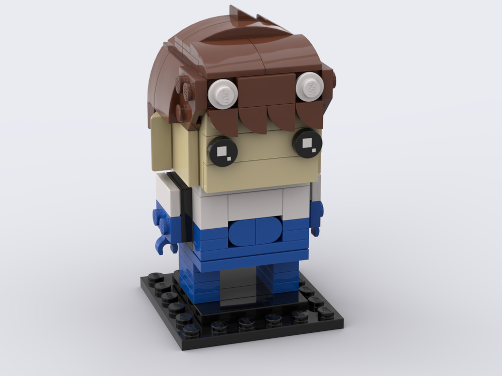 LEGO MOC Shinji Ikari (Plugsuit) Brickheadz by gabe1cragger | Rebrickable - Build with LEGO