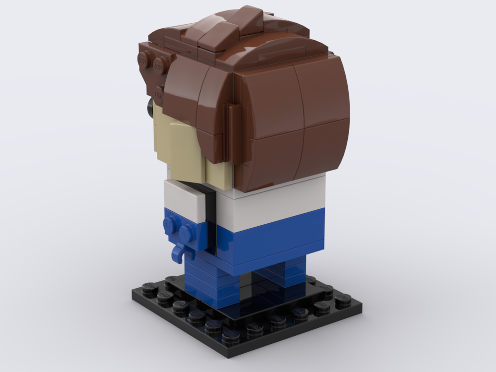 LEGO MOC Shinji Ikari (Plugsuit) Brickheadz by gabe1cragger | Rebrickable - Build with LEGO