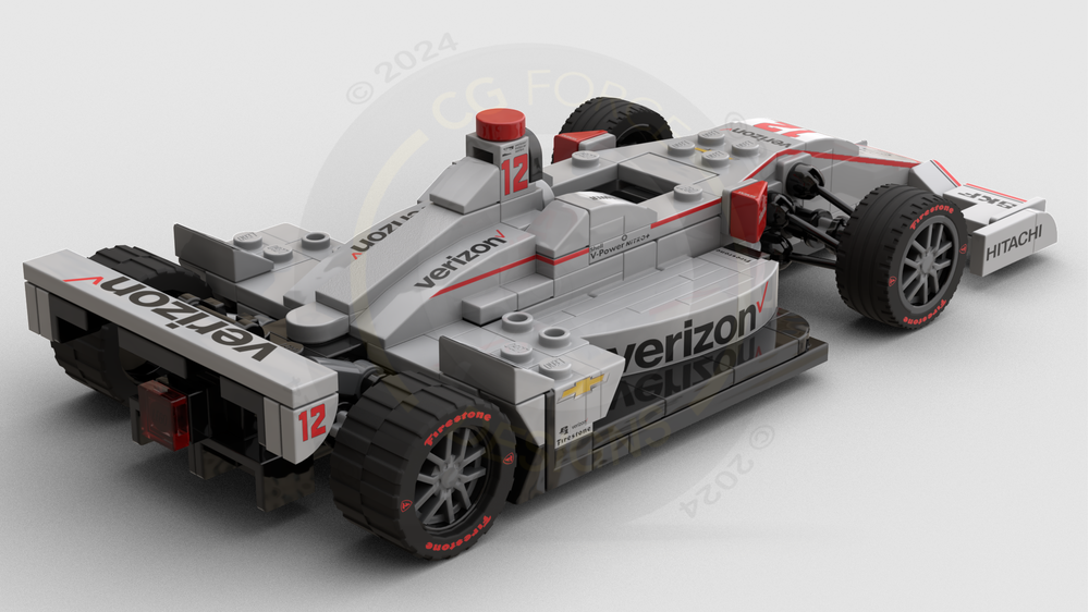 Lego Moc Indycar 2018 Pke Power Oval Spec By Cgforcedesigns