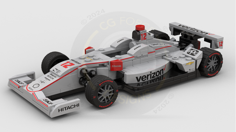 Lego Moc Indycar 2018 Pke Power Oval Spec By Cgforcedesigns