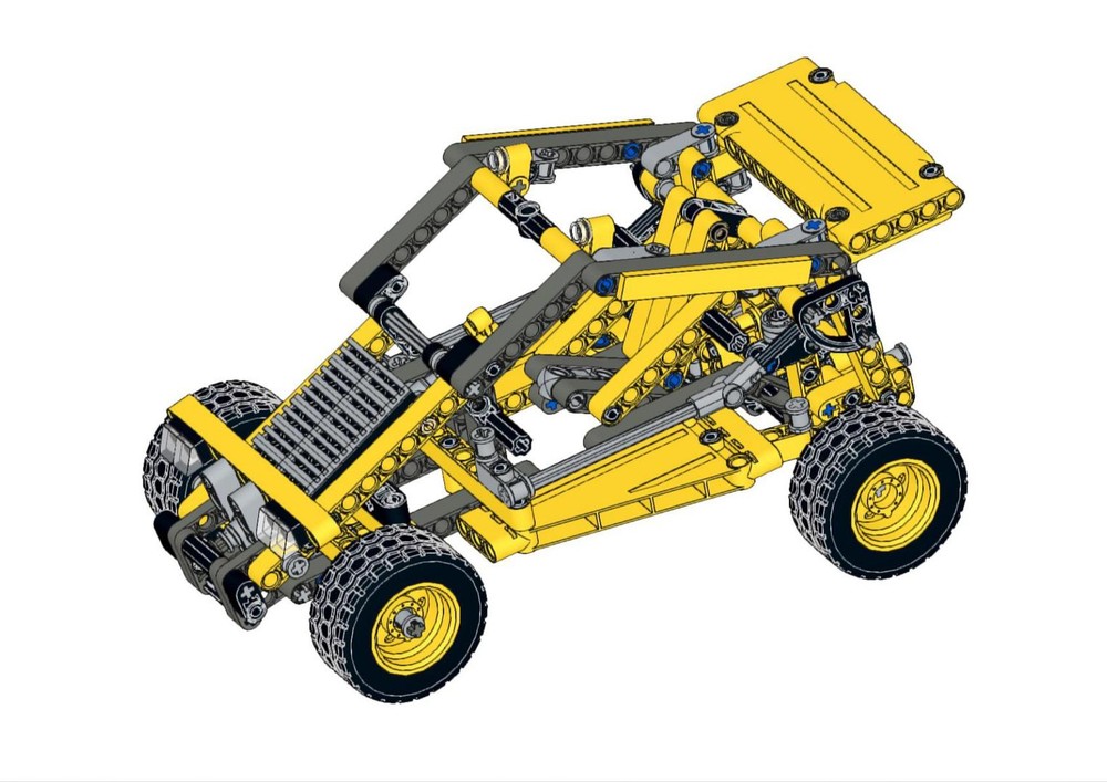 Lego Moc Buggy By Narp Rebrickable Build With Lego