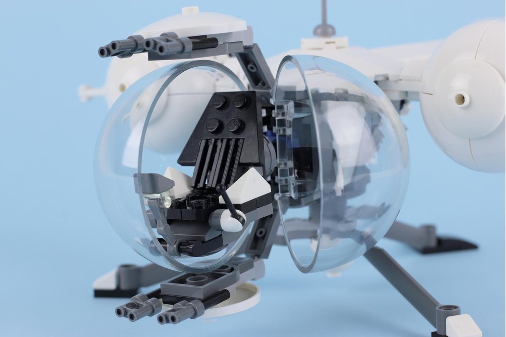Lego Moc Lego Bubble Ship By Martindesign Rebrickable Build With Lego