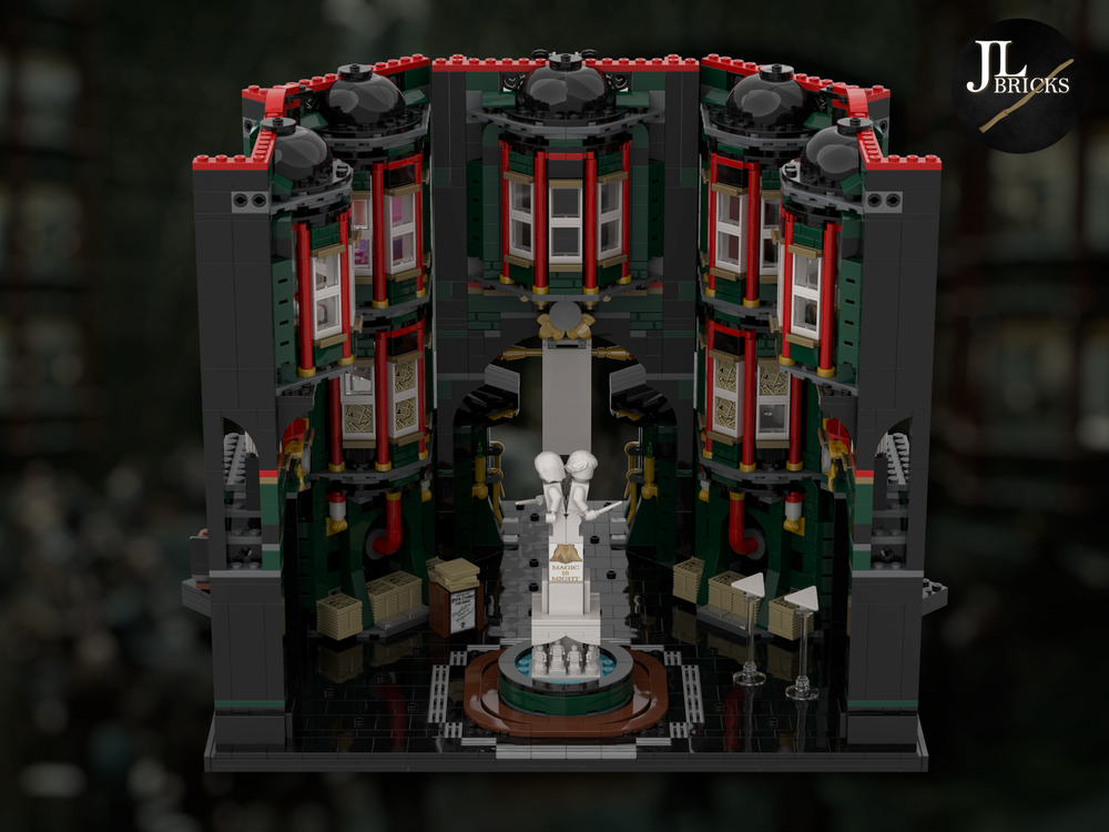 LEGO MOC Ministry of Magic Expansion by JL.Bricks | Rebrickable - Build ...