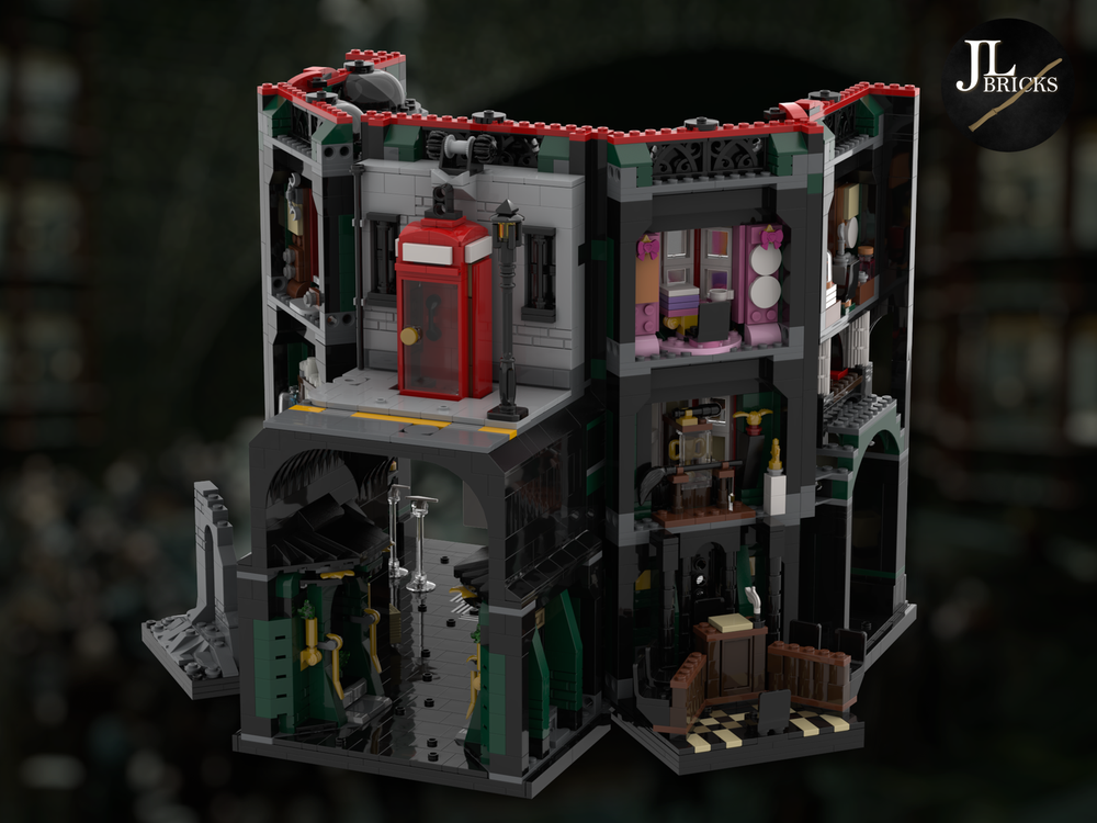 LEGO MOC Ministry of Magic Expansion by JL.Bricks | Rebrickable - Build ...