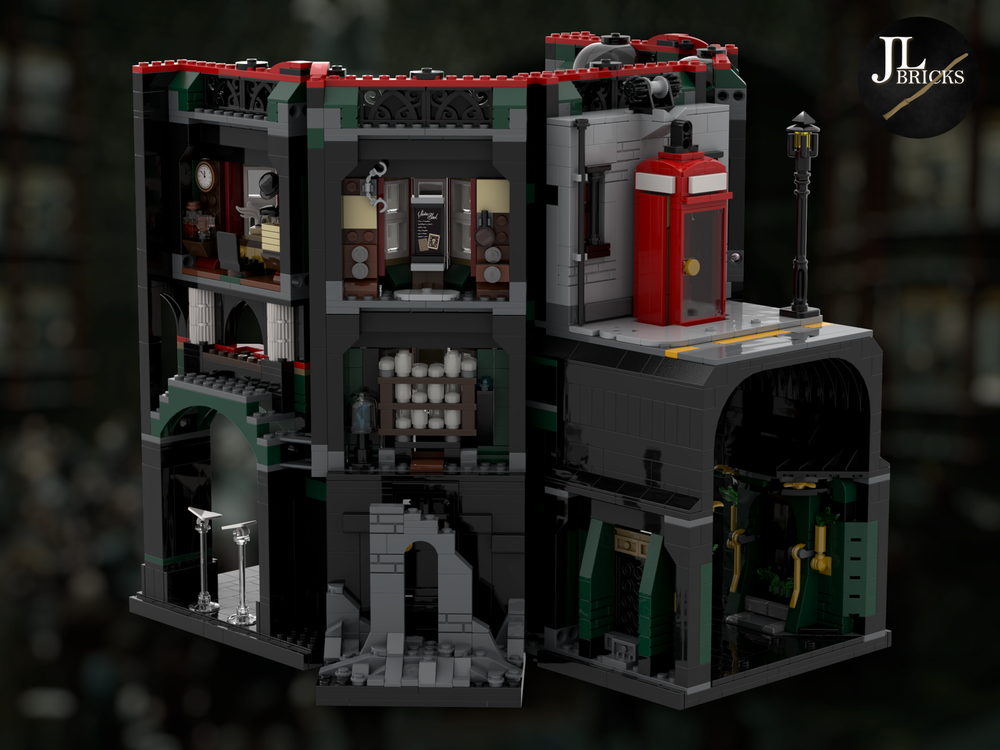 LEGO MOC Ministry of Magic Expansion by JL.Bricks | Rebrickable - Build ...