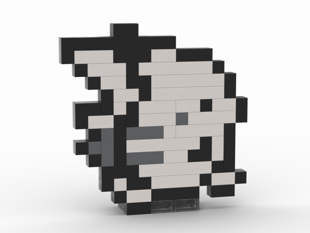 LEGO MOC Pikachu Game Boy Sprite by Neits89 | Rebrickable - Build with LEGO