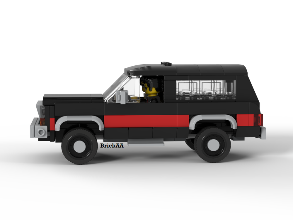 Lego Moc Chevrolet K5 Blazer By Brickaa Rebrickable Build With Lego