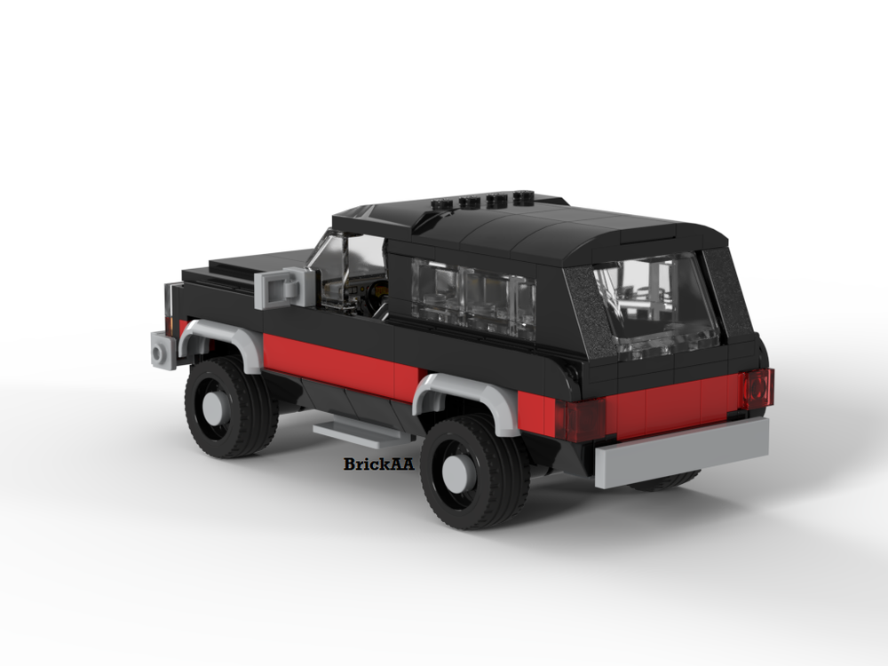 Lego Moc Chevrolet K5 Blazer By Brickaa Rebrickable Build With Lego