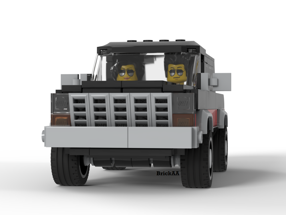 Lego Moc Chevrolet K5 Blazer By Brickaa Rebrickable Build With Lego