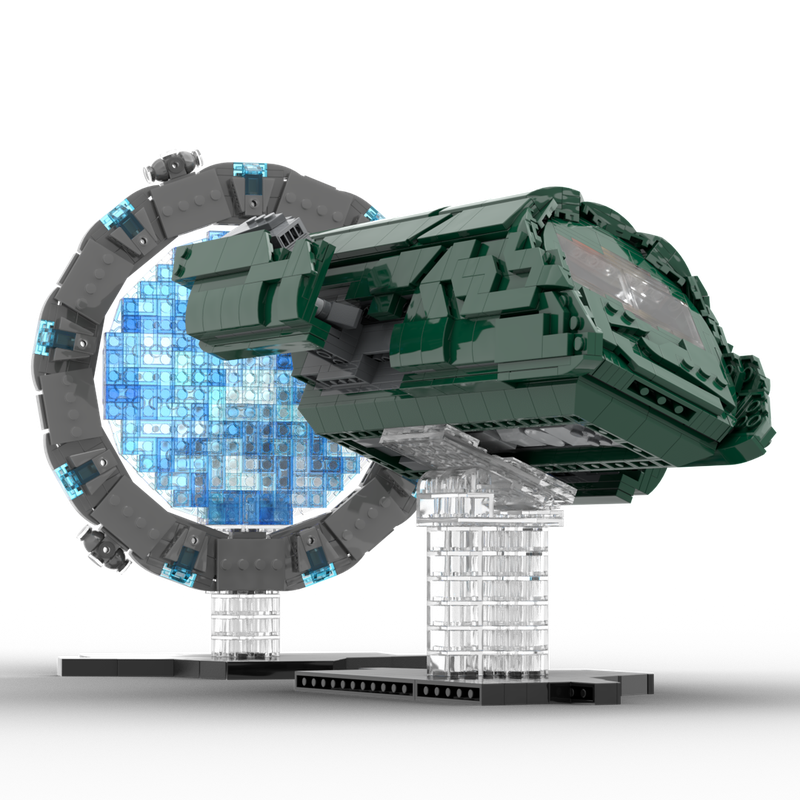 LEGO MOC Stargate Atlantis Puddle Jumper by axsbricks | Rebrickable ...