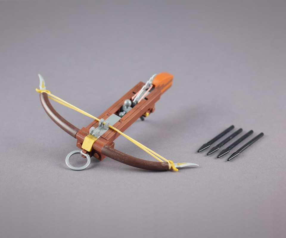 LEGO MOC Lego Usable Crossbow by MartinDesign | Rebrickable - Build ...