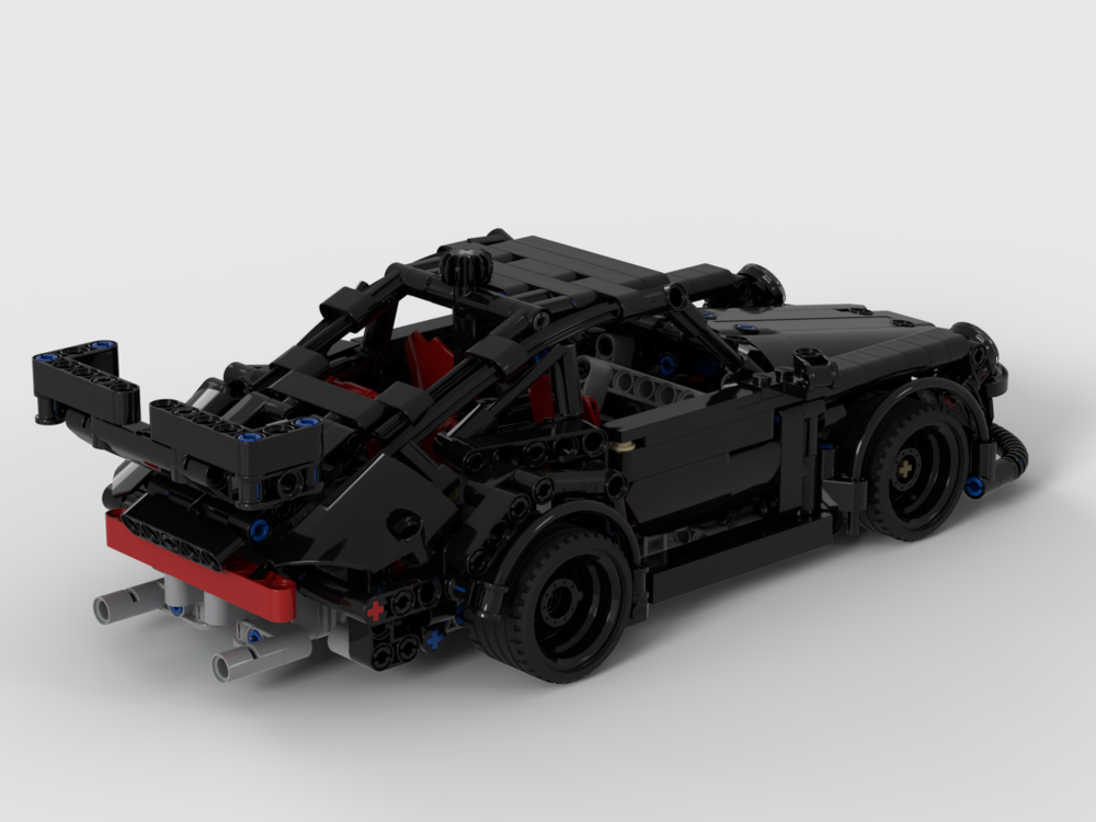 Lego Moc Porsche 964 Rwb By Chotex Rebrickable Build With Lego
