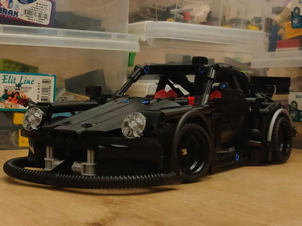Lego Moc Porsche 964 Rwb By Chotex Rebrickable Build With Lego