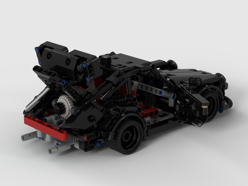 Lego Moc Porsche 964 Rwb By Chotex Rebrickable Build With Lego