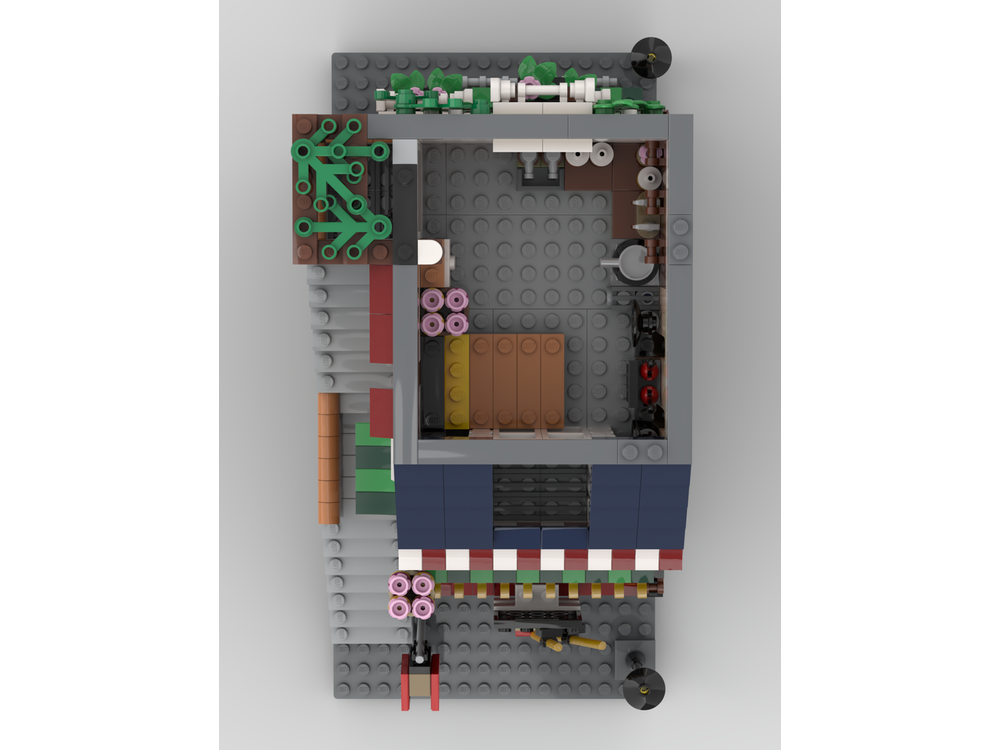 LEGO MOC Ramen House and Gift Shop by Noobricks | Rebrickable - Build ...