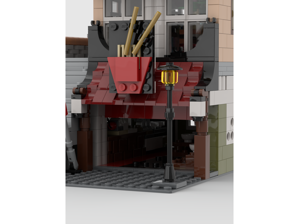 LEGO MOC Ramen House and Gift Shop by Noobricks | Rebrickable - Build ...