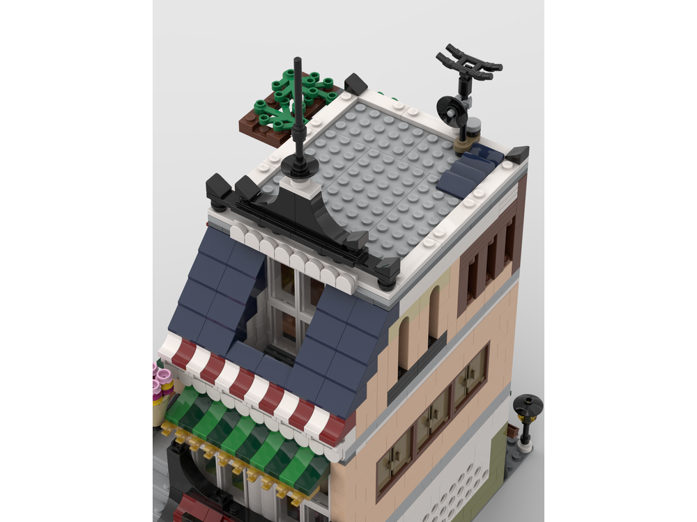 LEGO MOC Ramen House and Gift Shop by Noobricks | Rebrickable - Build ...