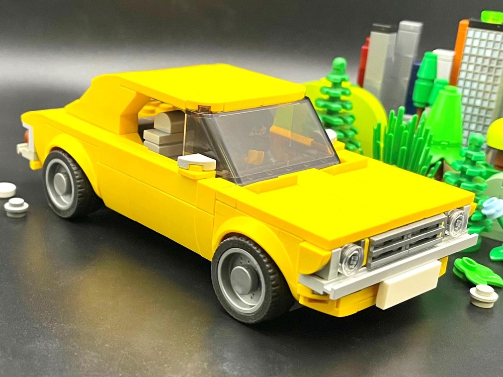 LEGO MOC Toy Corolla E20 - Yellow by IBrickedItUp | Rebrickable - Build ...