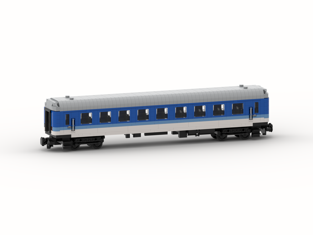LEGO MOC DB Interregio 2nd Class Passenger Coach (8w) by copernicus508 ...