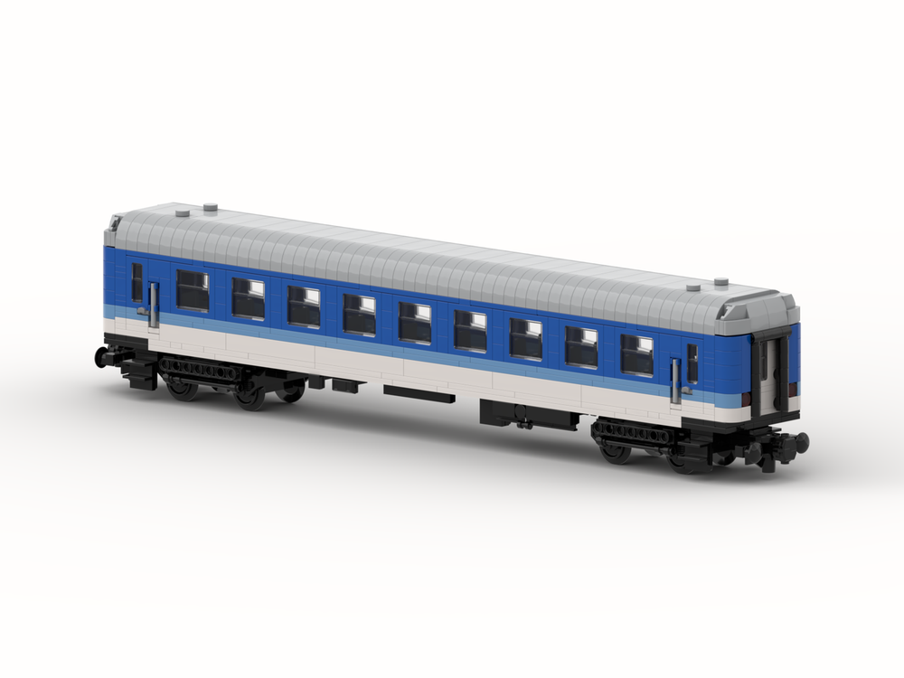 Lego Moc Db Interregio 2nd Class Passenger Coach 8w By Copernicus508