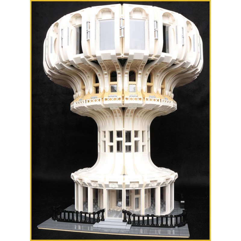 LEGO MOC Nuclear Building by sheo | Rebrickable - Build with LEGO