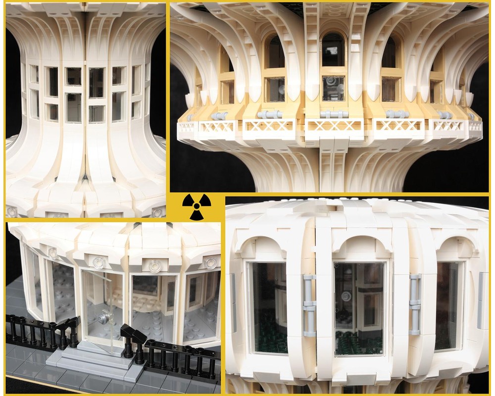 LEGO MOC Nuclear Building by sheo | Rebrickable - Build with LEGO
