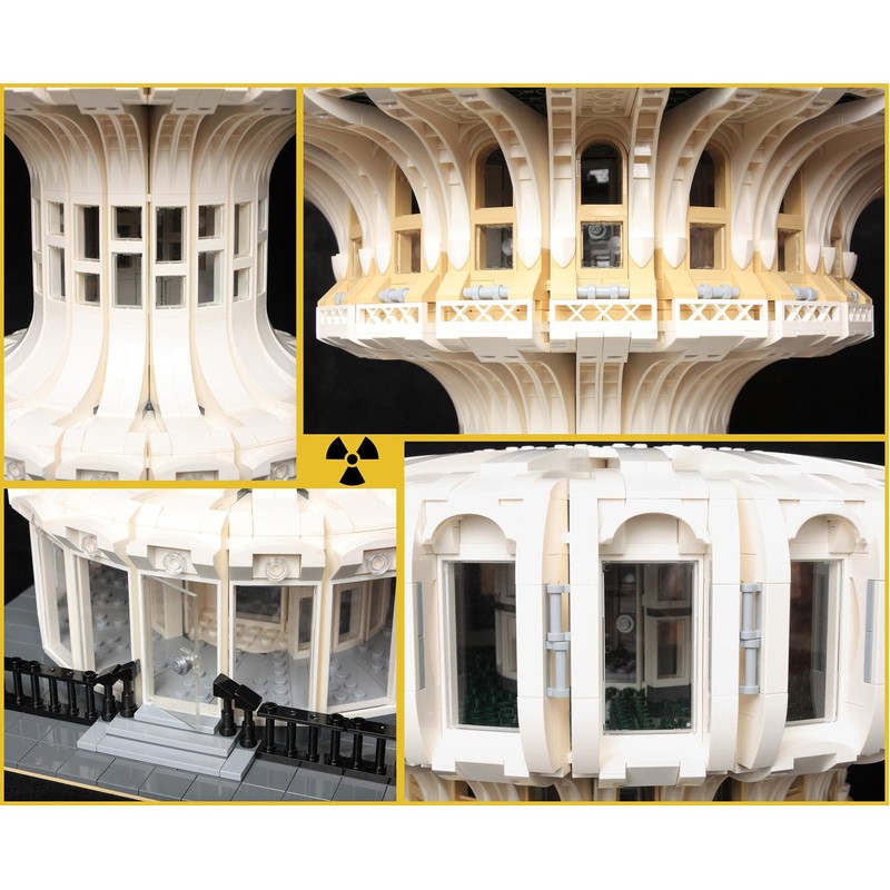 LEGO MOC Nuclear Building by sheo | Rebrickable - Build with LEGO