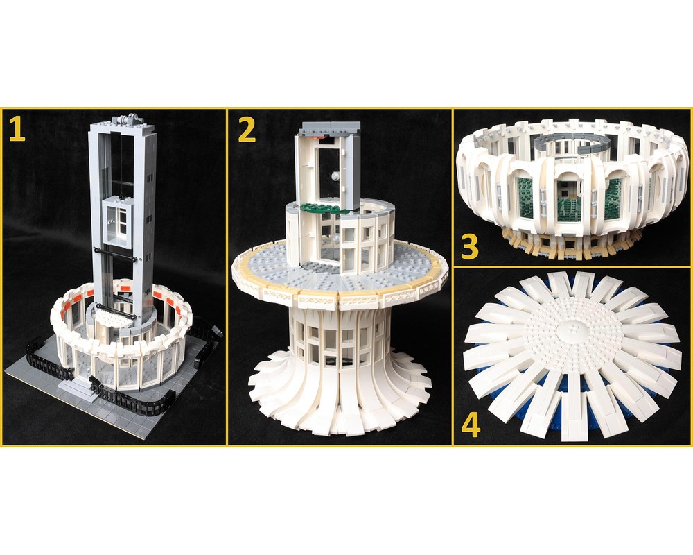 LEGO MOC Nuclear Building by sheo | Rebrickable - Build with LEGO