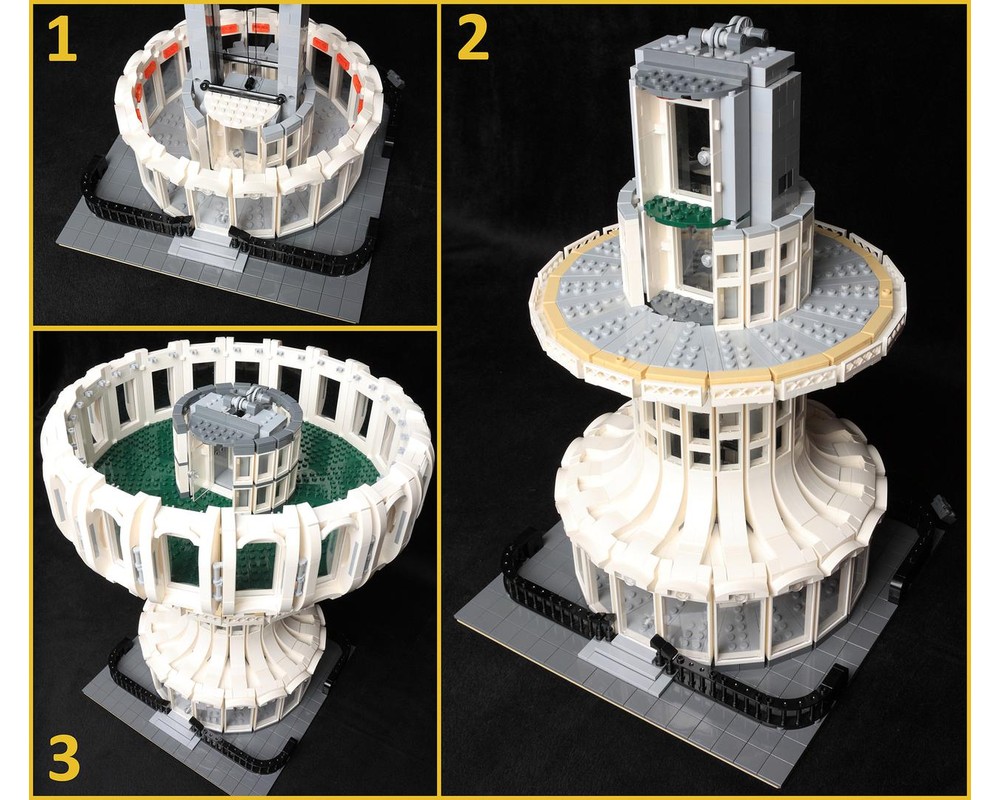 LEGO MOC Nuclear Building by sheo | Rebrickable - Build with LEGO