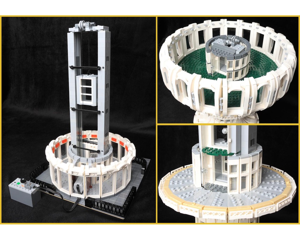 LEGO MOC Nuclear Building by sheo | Rebrickable - Build with LEGO