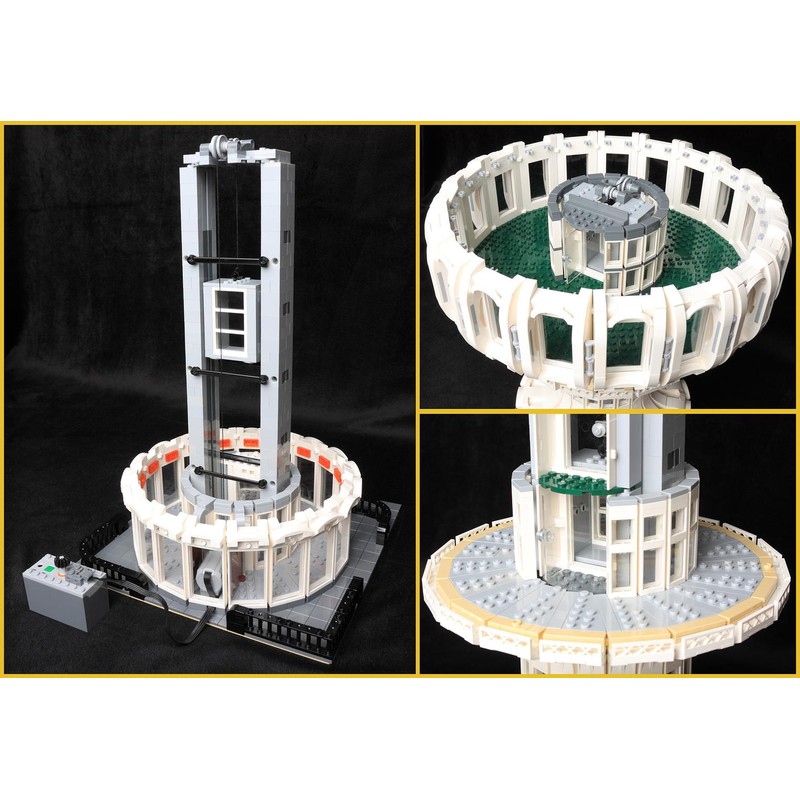 LEGO MOC Nuclear Building by sheo | Rebrickable - Build with LEGO