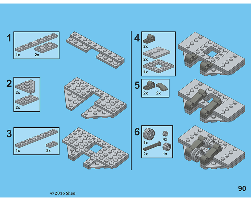 LEGO MOC Nuclear Building by sheo | Rebrickable - Build with LEGO