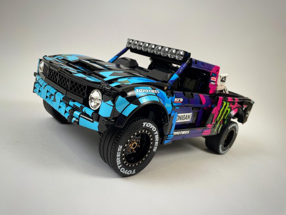 Lego Moc Baja Truck By Loxlego Rebrickable Build With Lego