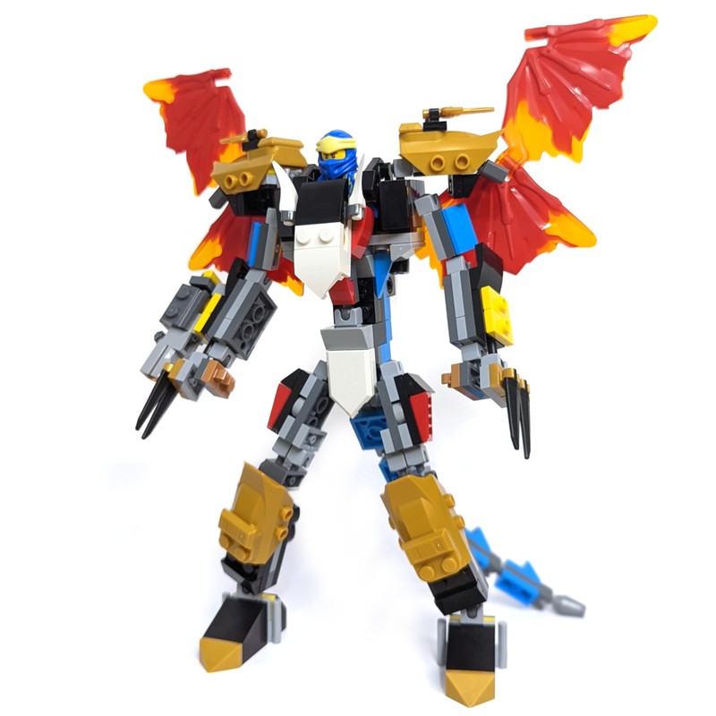 LEGO MOC Jay's Imperialdramon by LegoMechable | Rebrickable - Build ...
