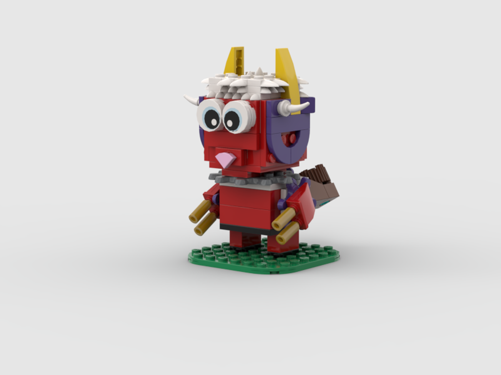 LEGO MOC The Splat beast by Goatbear | Rebrickable - Build with LEGO