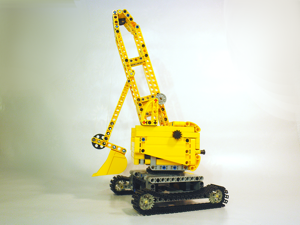 LEGO MOC Rope Shovel Excavator by The0 | Rebrickable - Build with LEGO