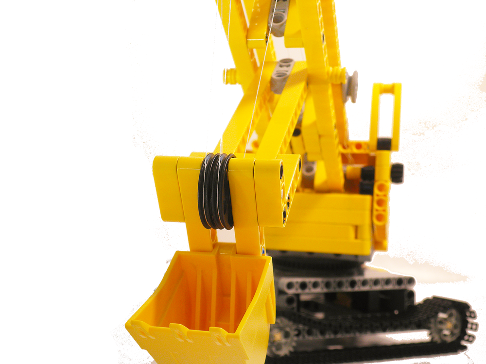 LEGO MOC Rope Shovel Excavator by The0 | Rebrickable - Build with LEGO