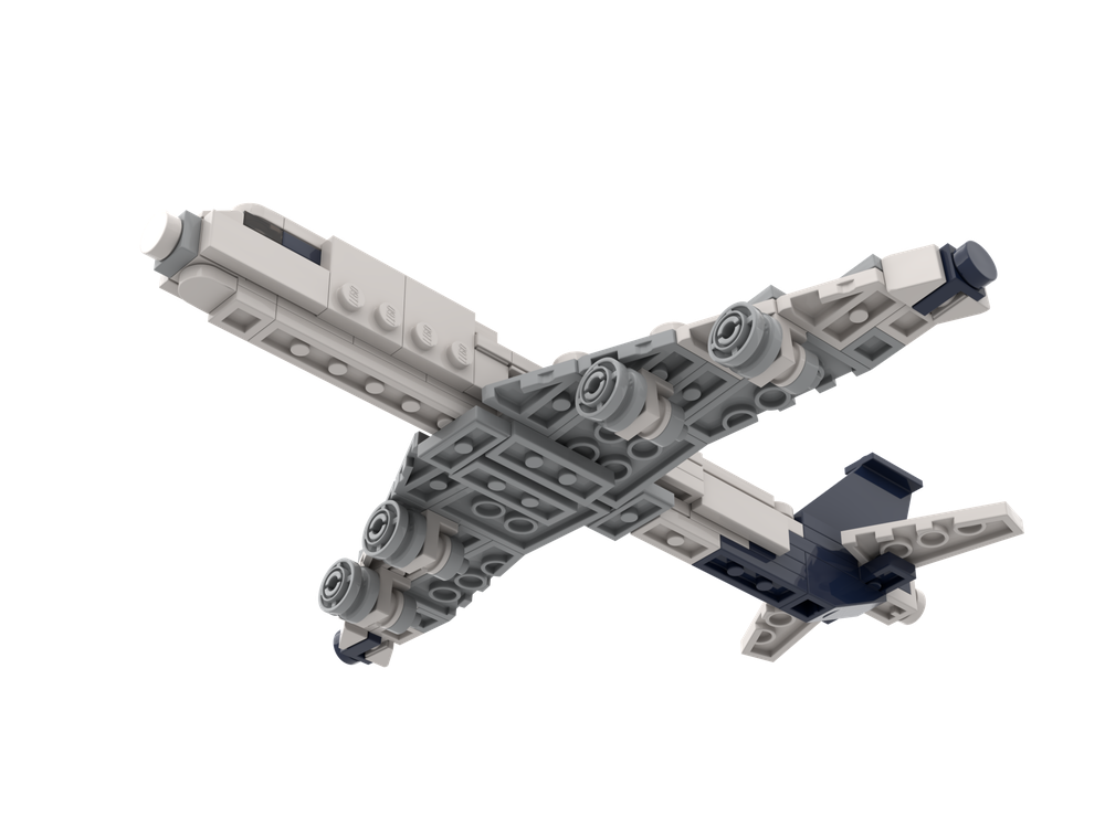 LEGO MOC Boeing 747 Airliner by The Bobby Brix Channel | Rebrickable ...